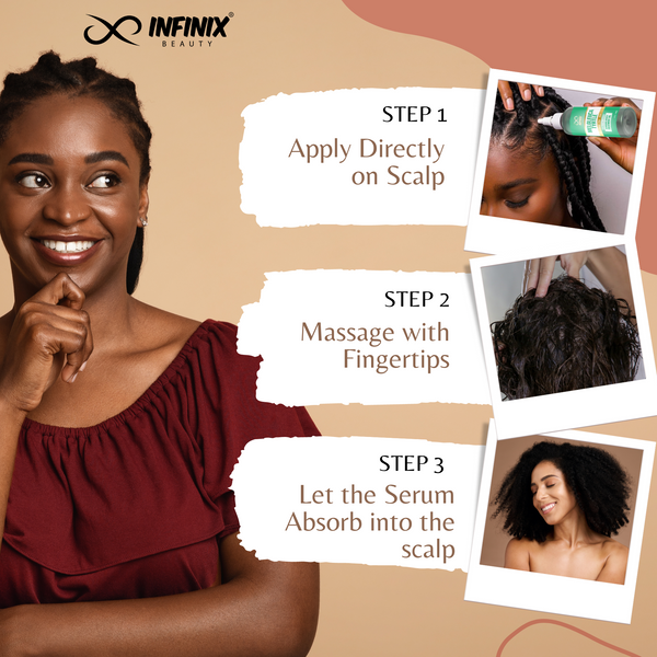 Scalp Fertilizer Mist Improve Ingrown hair - Anti Itchy - Infinix Beauty